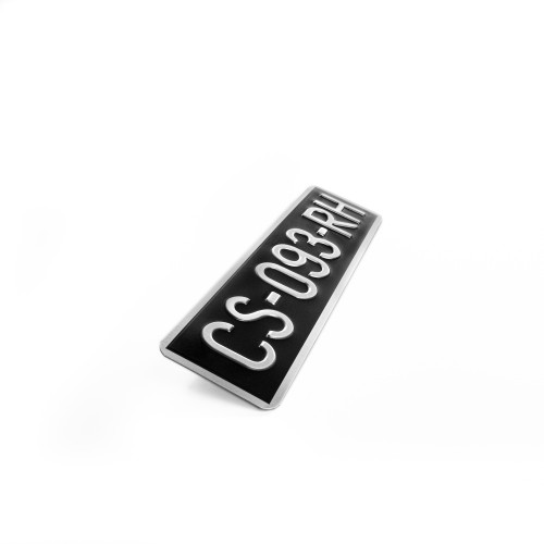 Plaque Immatriculation Collection Moto X Cm Ref C X H