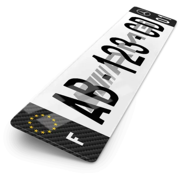 Plaques Auto Mercedes | Plaque Immatriculation Auto-Moto